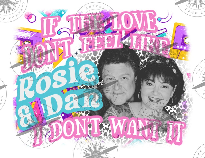 90s Roseanne & Dan Png Digital Download Sublimation - Etsy
