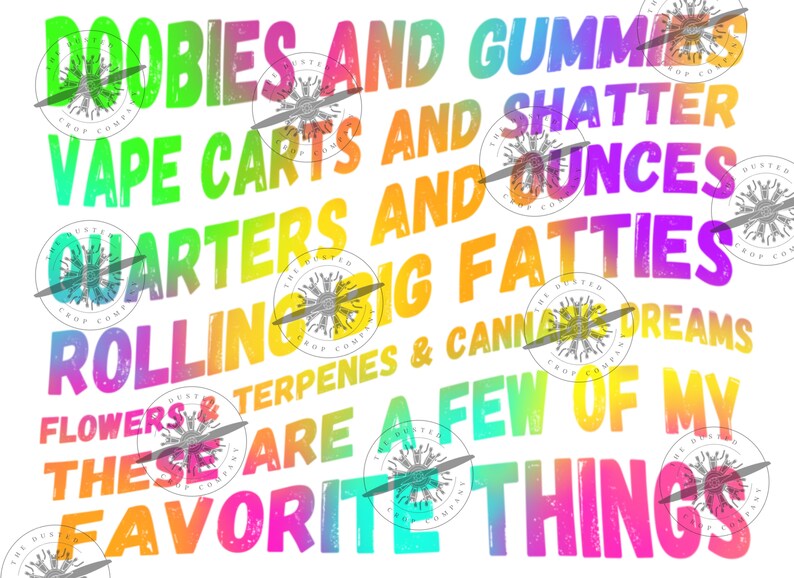 Favorite Things Sublimation Digital Download - Etsy
