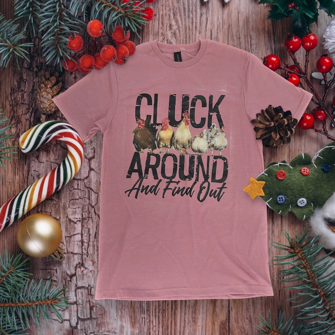 Cluck Around and Find Out T-shirt Funny Shirt With Chickens - Etsy