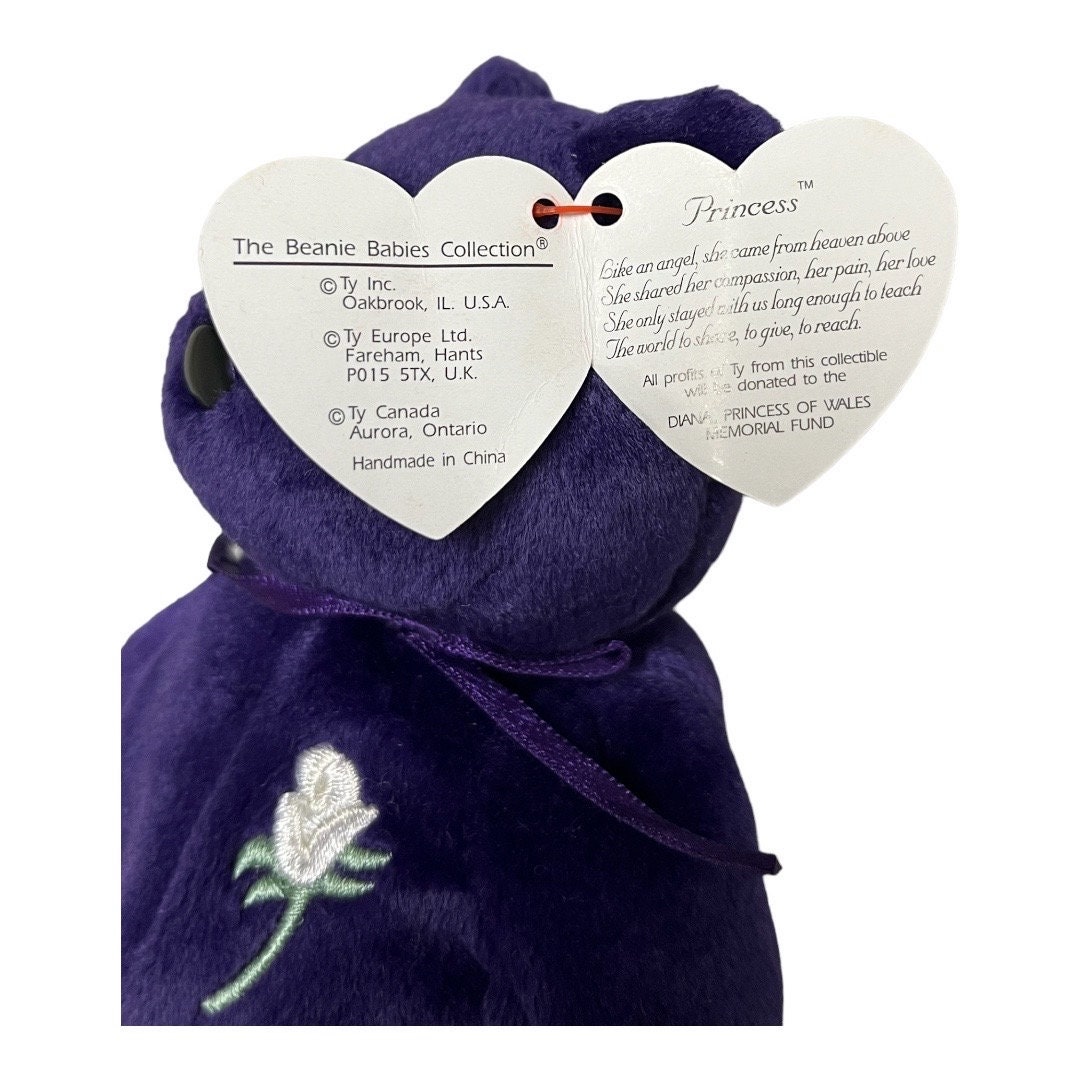 Ultra Rare - Princess Diana - Prestine Condition - Beanie Baby - Etsy