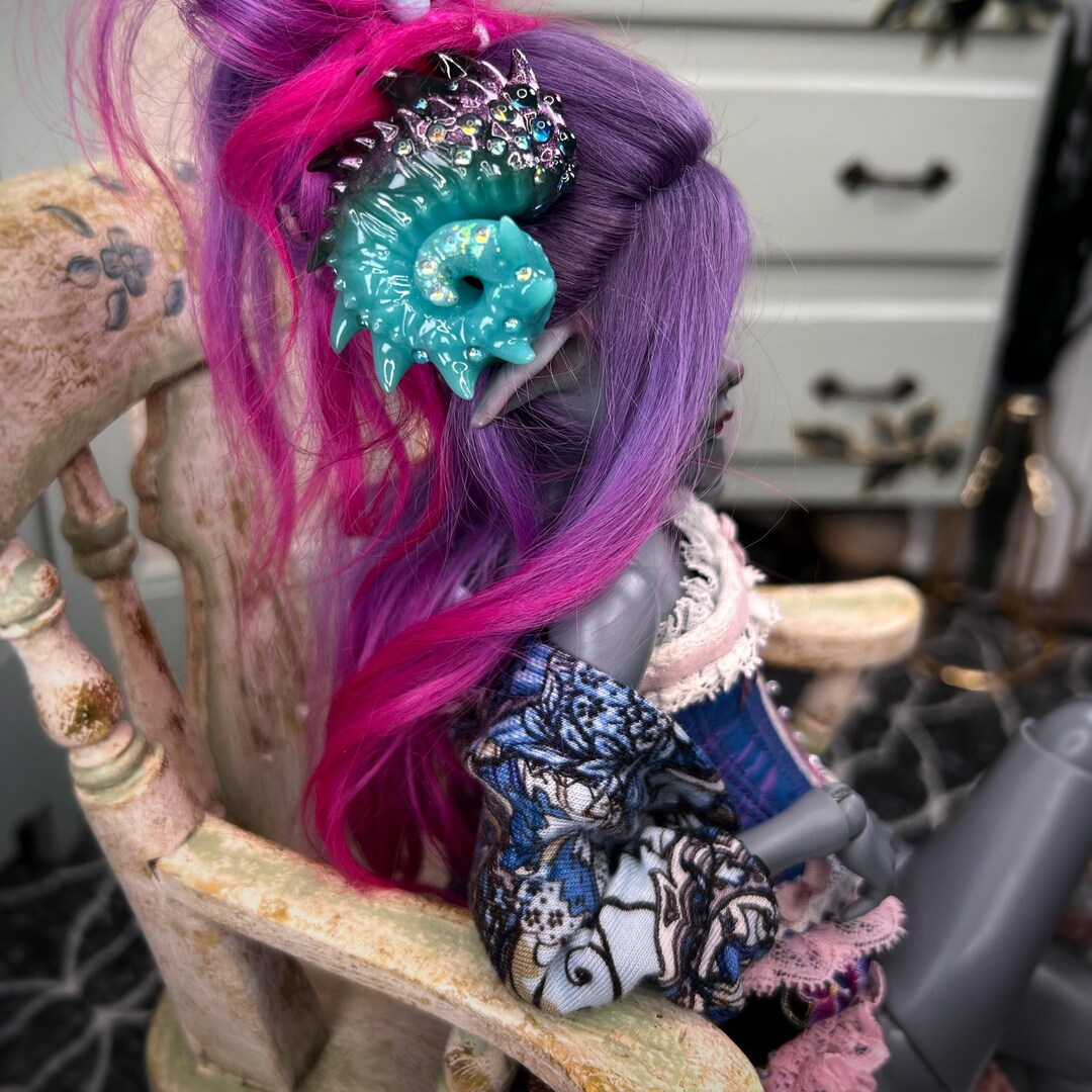 Magnetic BJD Nautilus Dragon Horns for 1/4 MSD, Unique Art Dolls ...