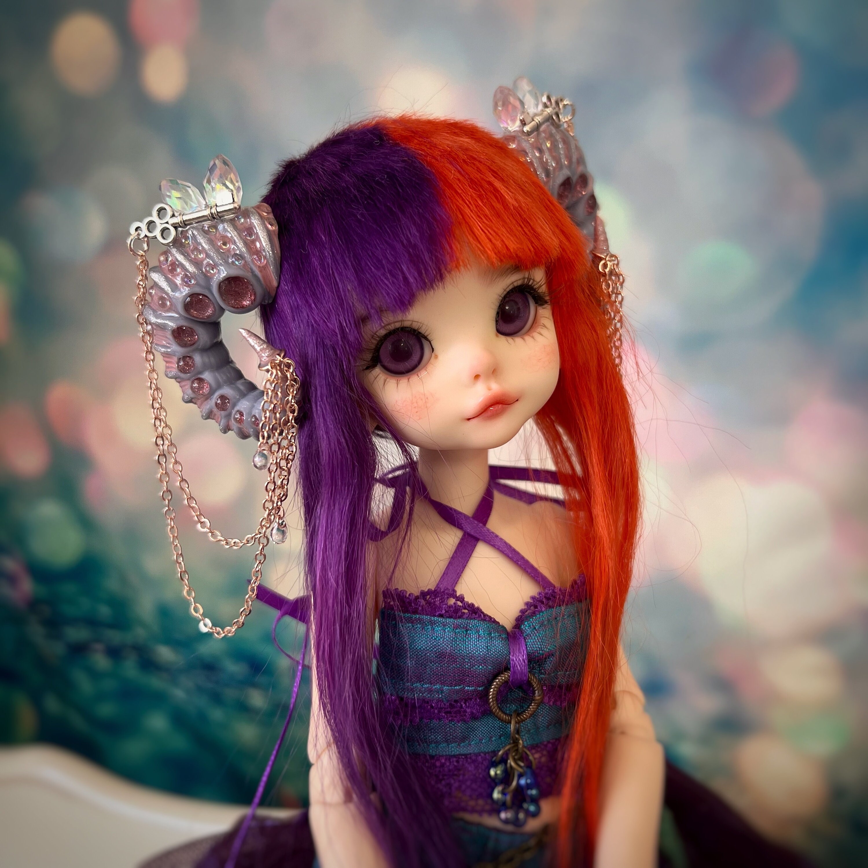 Magnetic BJD Horns, Capricorn Horns, Ball Jointed Doll, BJD Accessories ...
