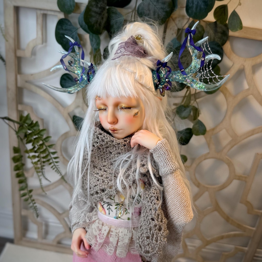 SD Deer Horns for BJD, Ball Jointed Doll Antlers, 1/3 SD, Uncle Dolls ...