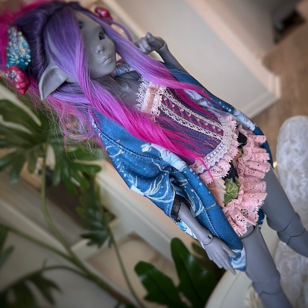 BJD Cardigan, MSD Cardigan, Ball Jointed Doll Cardigan, Bjd Clothes ...