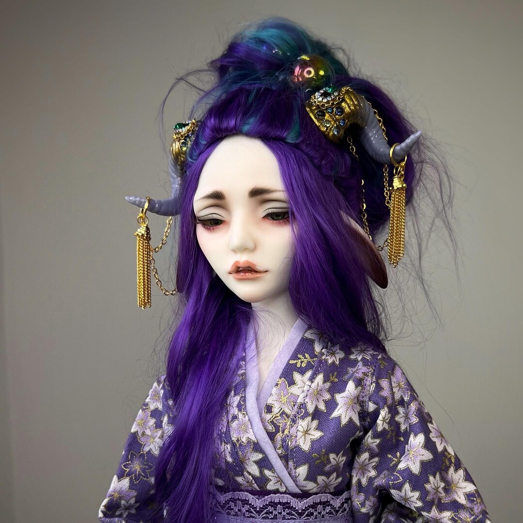 1/4 MSD BJD Horns, Magnetic Bull Horns, Ball Jointed Doll, BJD ...