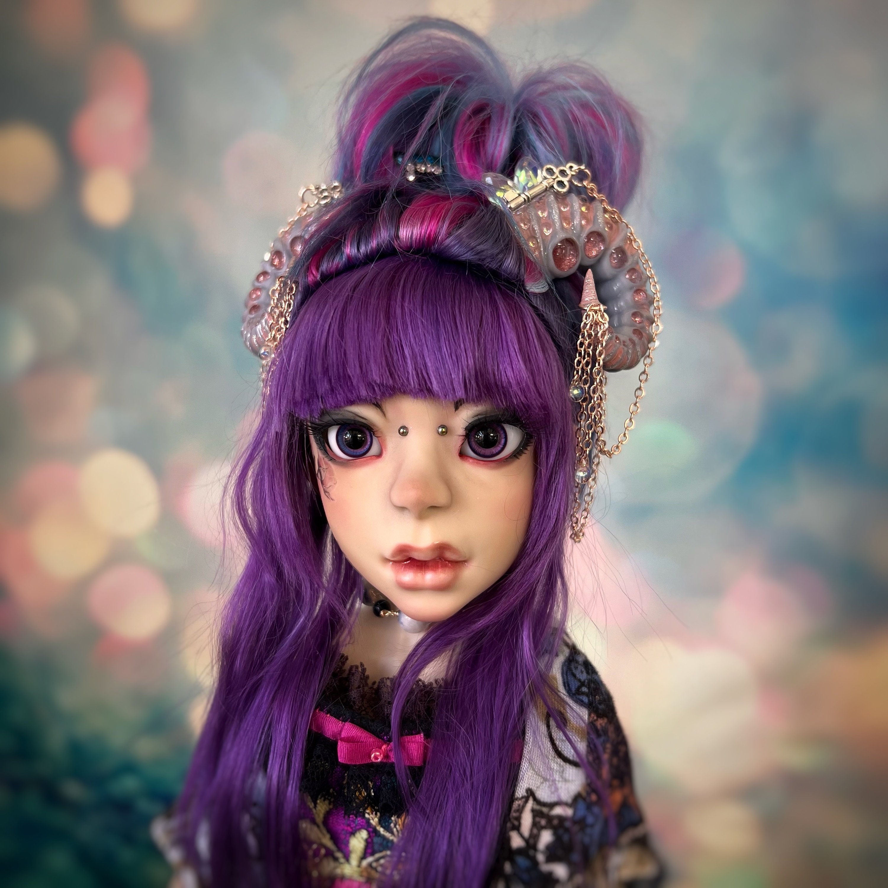 Magnetic BJD Horns, Capricorn Horns, Ball Jointed Doll, BJD Accessories ...