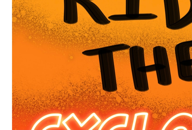 Ride the Cyclone Poster A3 - Etsy