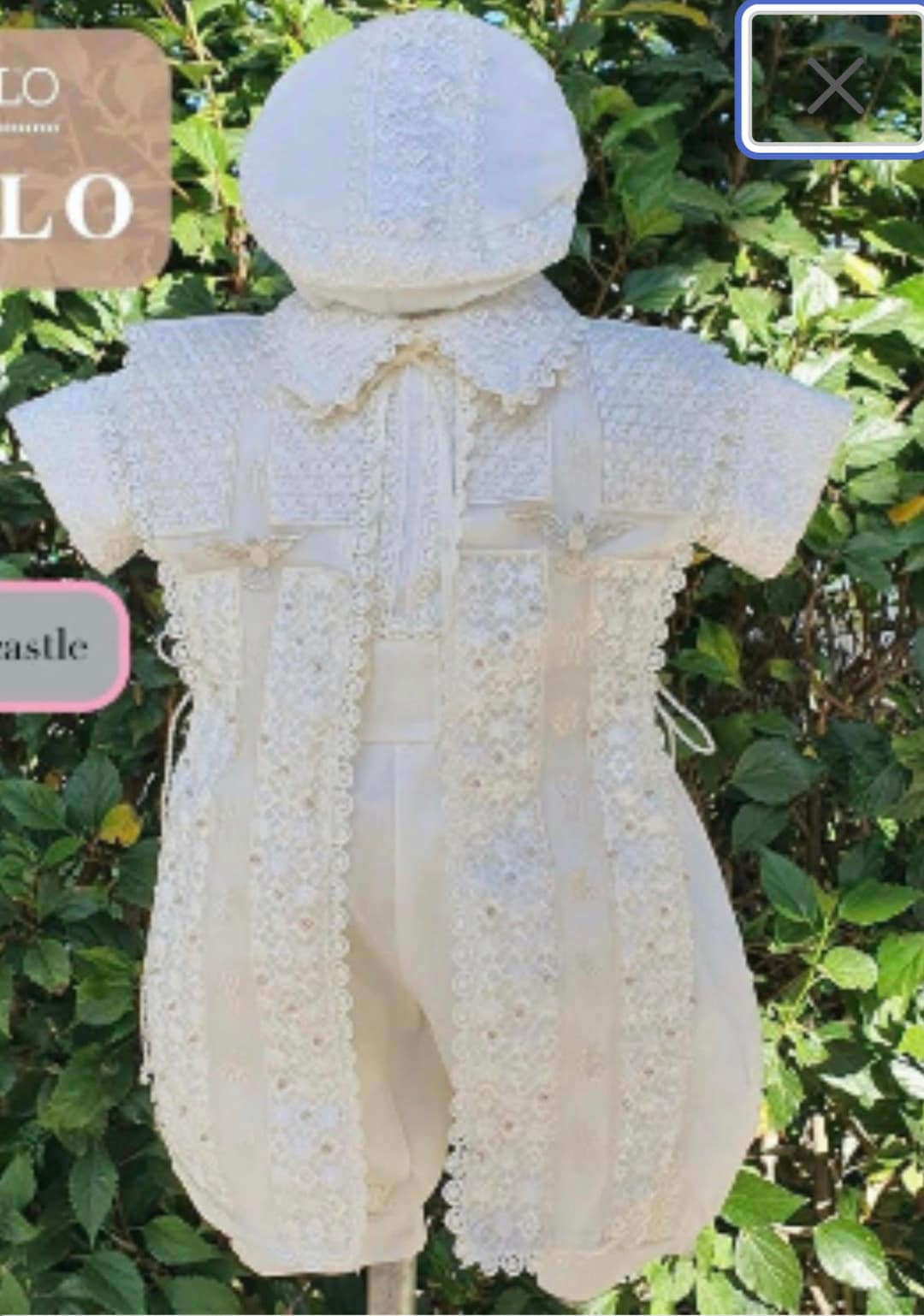 Embroidered Baby Boy Christening Outfit With Shawl - 4 Piece - Etsy