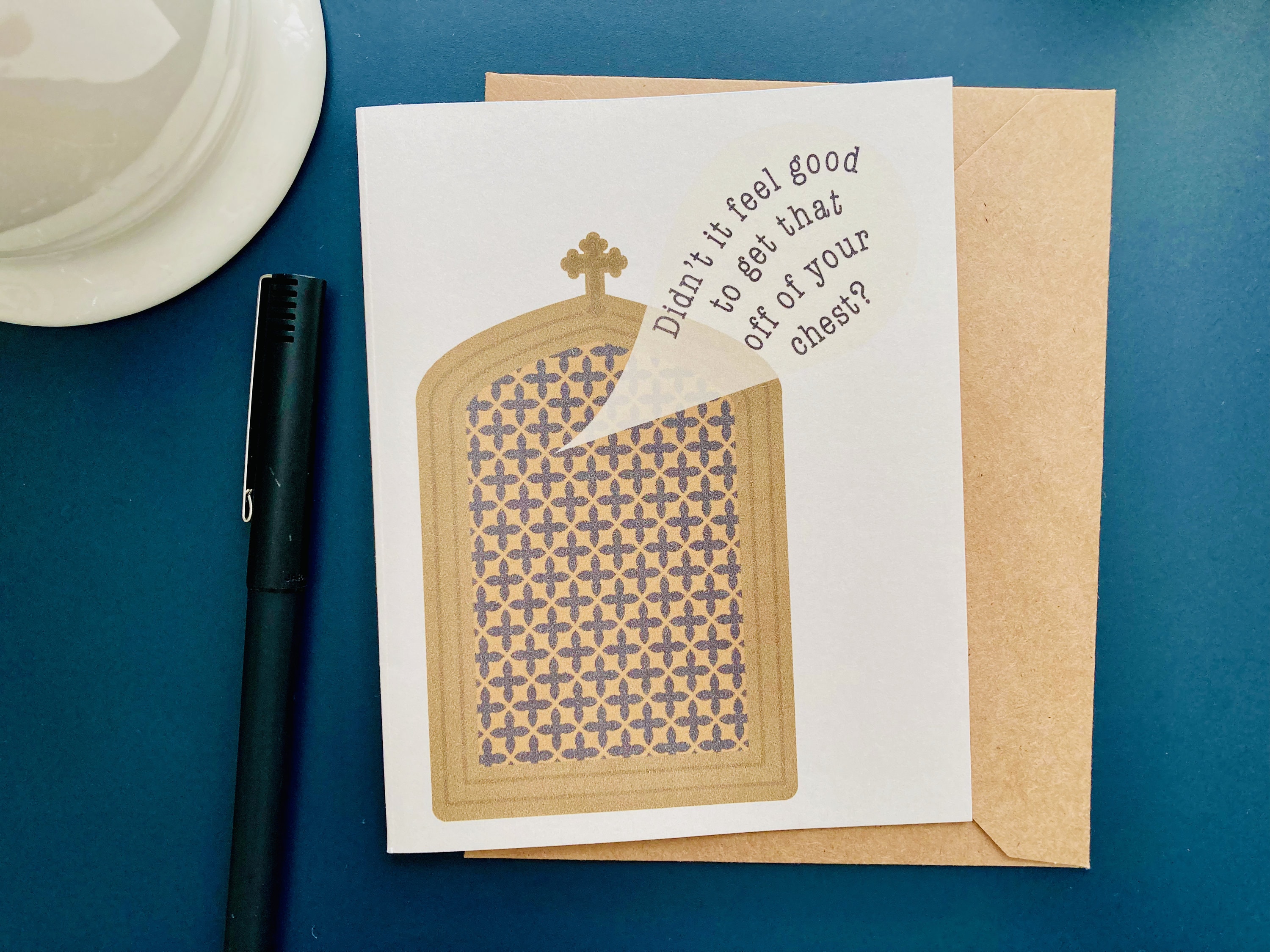 Confession | Catholic Reconciliation Card - Etsy