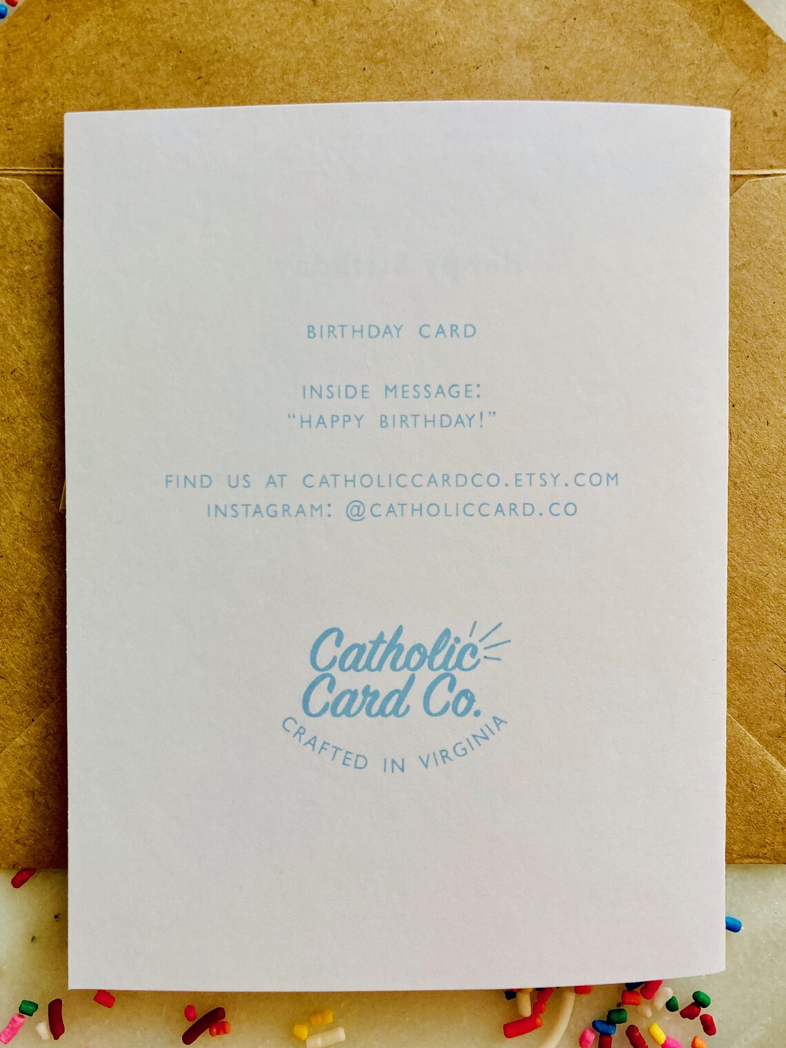 Catholic Birthday Card | Priest Birthday Card - Etsy