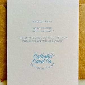 Catholic Birthday Card | Priest Birthday Card - Etsy