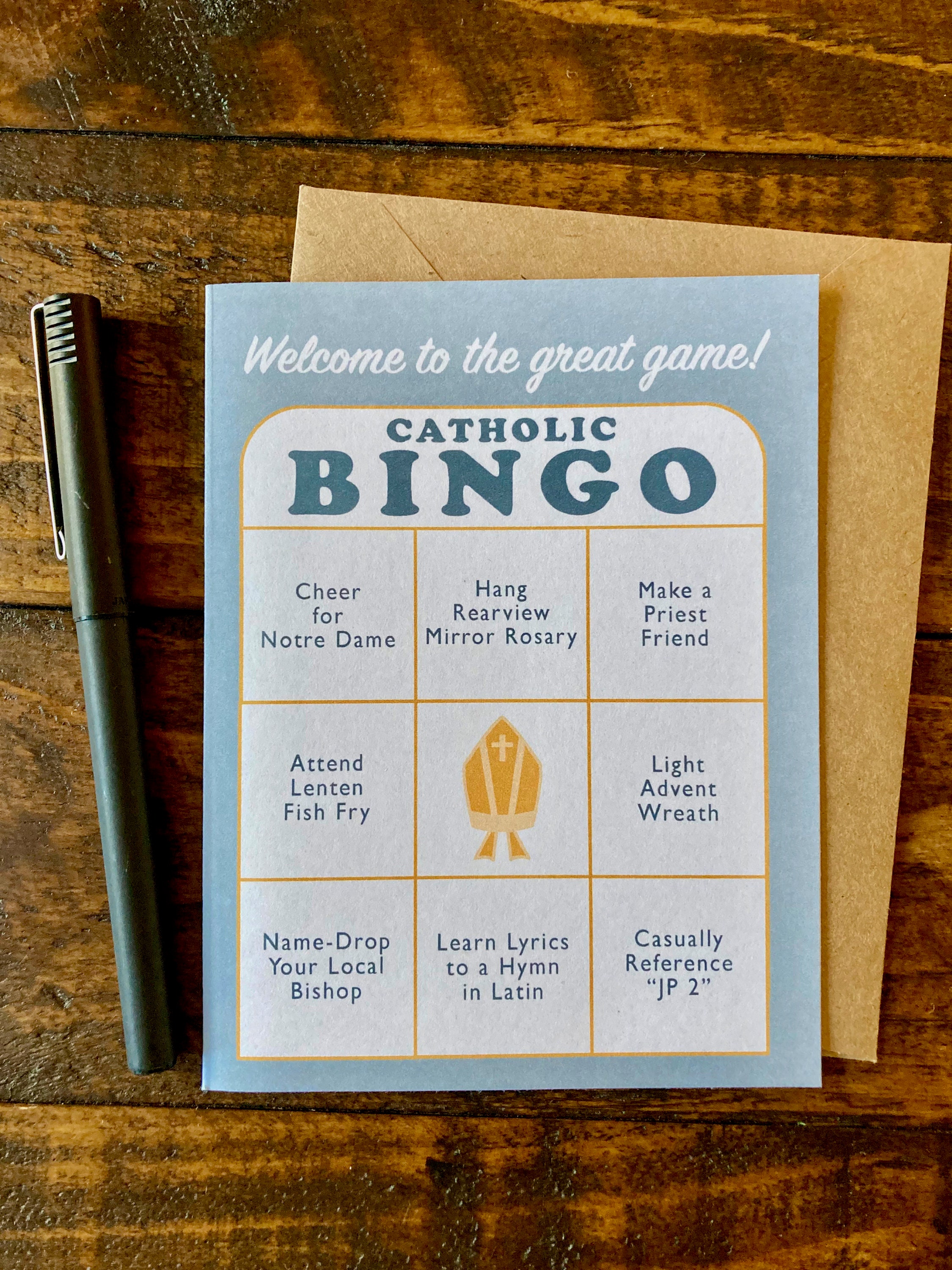 Welcome to the Church | Catholic RCIA Card | Conversion Card - Etsy