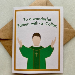 Father's Day Card for Priest | Catholic Father's Day Card - Etsy
