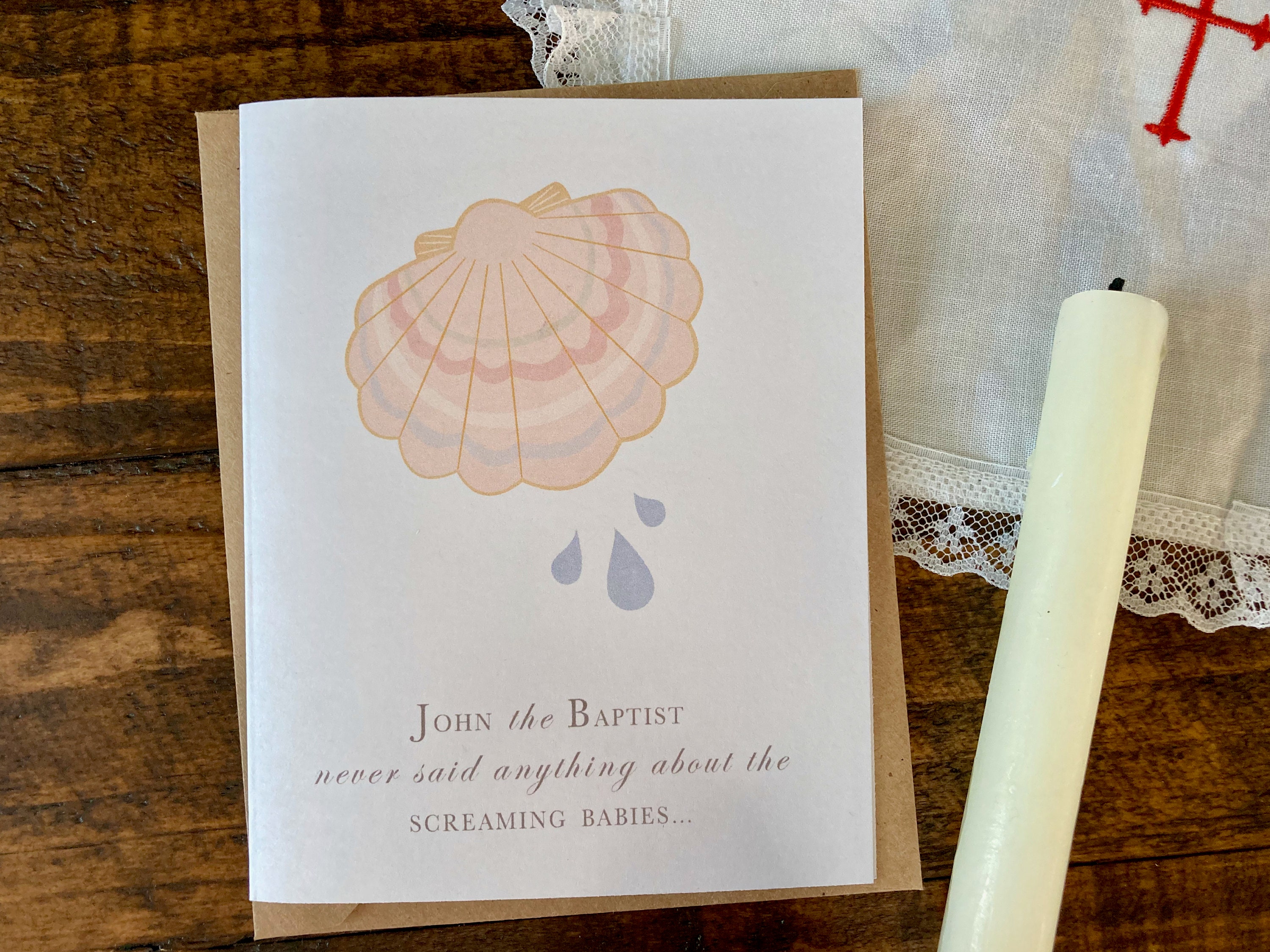 Baby Baptism Card Christian Infant Baptism Card Catholic - Etsy