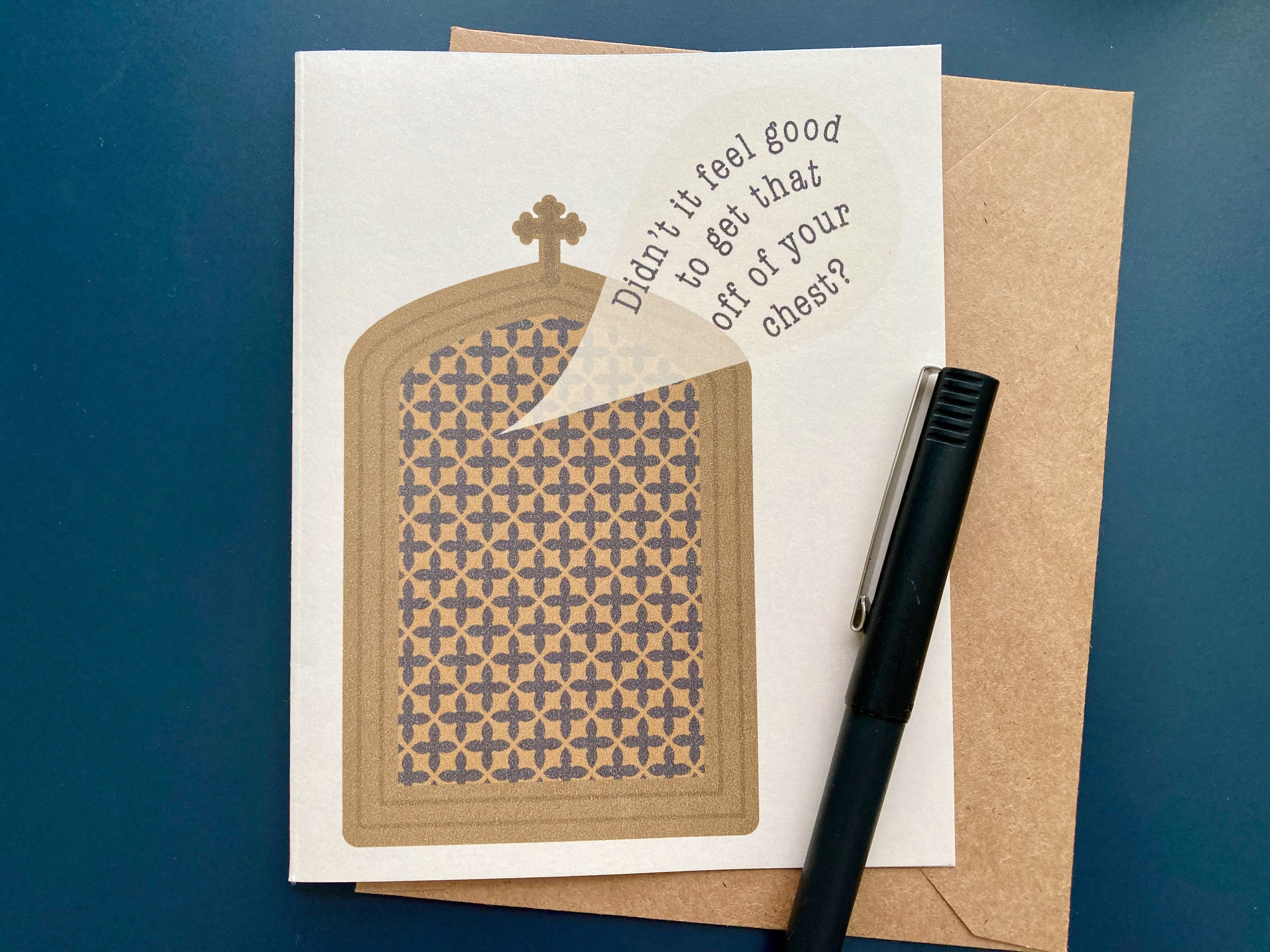 Confession | Catholic Reconciliation Card - Etsy