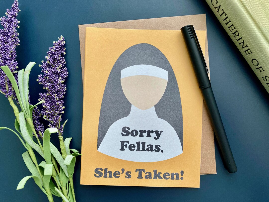 Sister Nun Catholic Final Vows Card - Etsy
