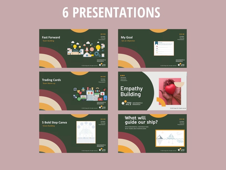 Strategic Planner, Vision Setting, Facilitation Guide, 2024 - Etsy