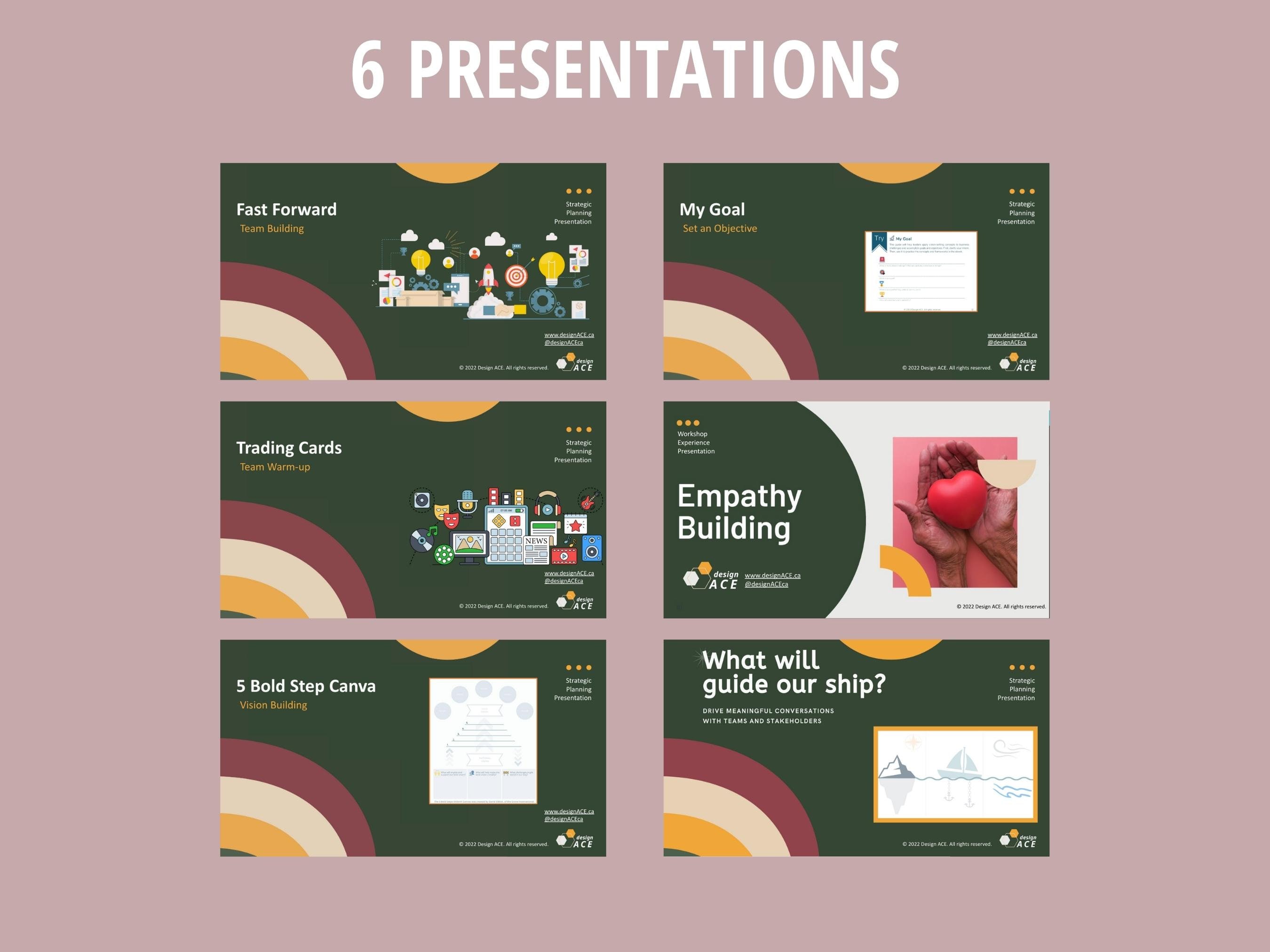 Strategic Planner, Vision Setting, Facilitation Guide, 2023 - Etsy