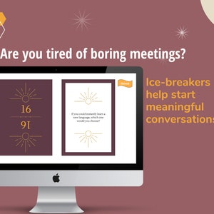 60 Slide Powerpoint Icebreaker Office Game, Google Slides, Team ...