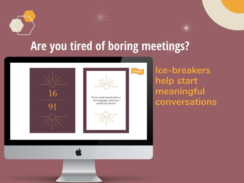 60 Slide Powerpoint Icebreaker Office Game, Google Slides, Team ...