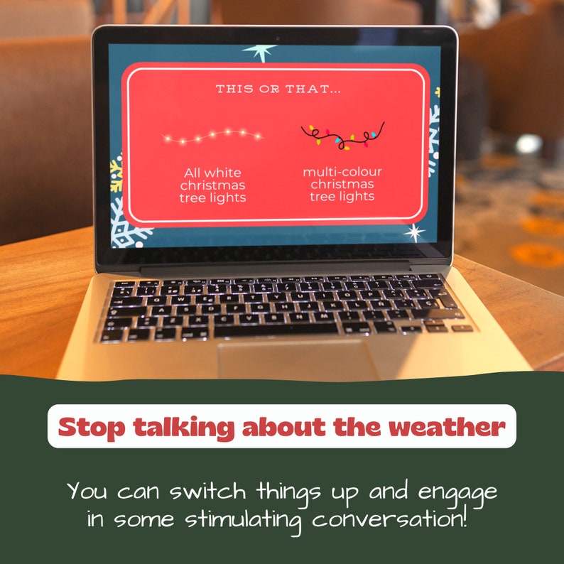 Holiday Team-building Icebreaker Game "this or That" | Instant Download ...