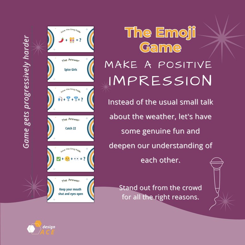 Icebreaker Game Bundle: 90s Trivia, Emoji Riddles (digital Download) - Etsy