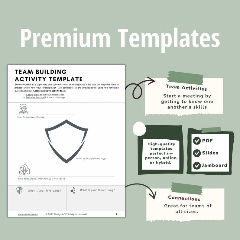 Team Building Game, What's Your Superpower, Office Game, Fun Icebreaker ...