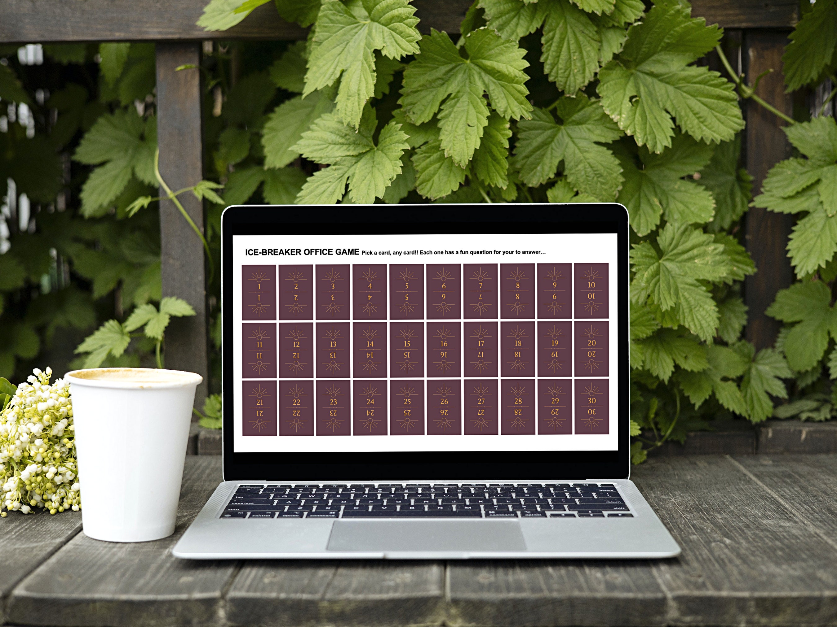 Office Game, 60 Fun Ice-breaker Questions, Zoom Game for Powerpoint ...