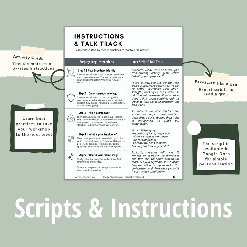 Team Building Game, What's Your Superpower, Office Game, Fun Icebreaker ...