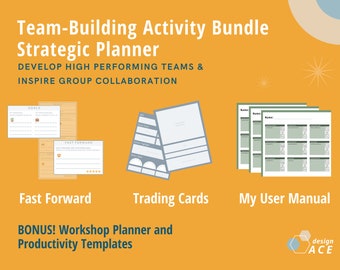 Team Building Activity for Work, Goal Planning, Templates, in PDF ...