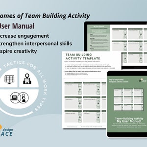 Meeting Template Bundle Deal, Team Building Activity Strategic Planner ...