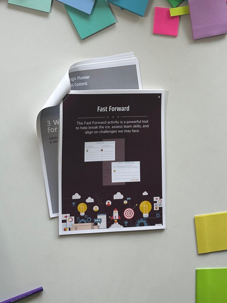 Team Building Activity Bundle: Strategic Planner, Icebreaker Game ...