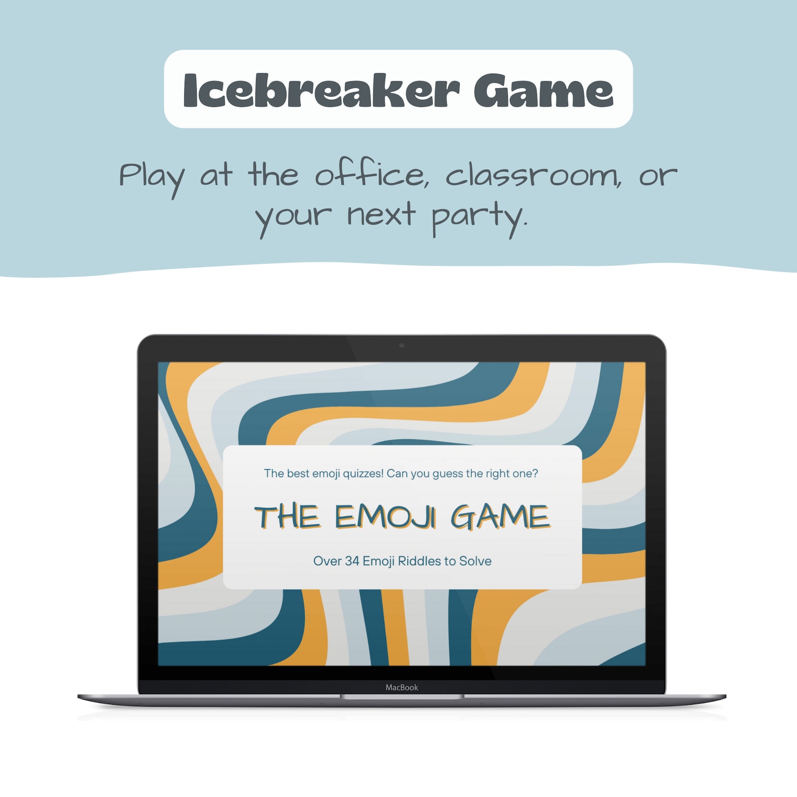 Icebreaker Office Game "the EMOJI Game" | Team-building | Powerpoint ...