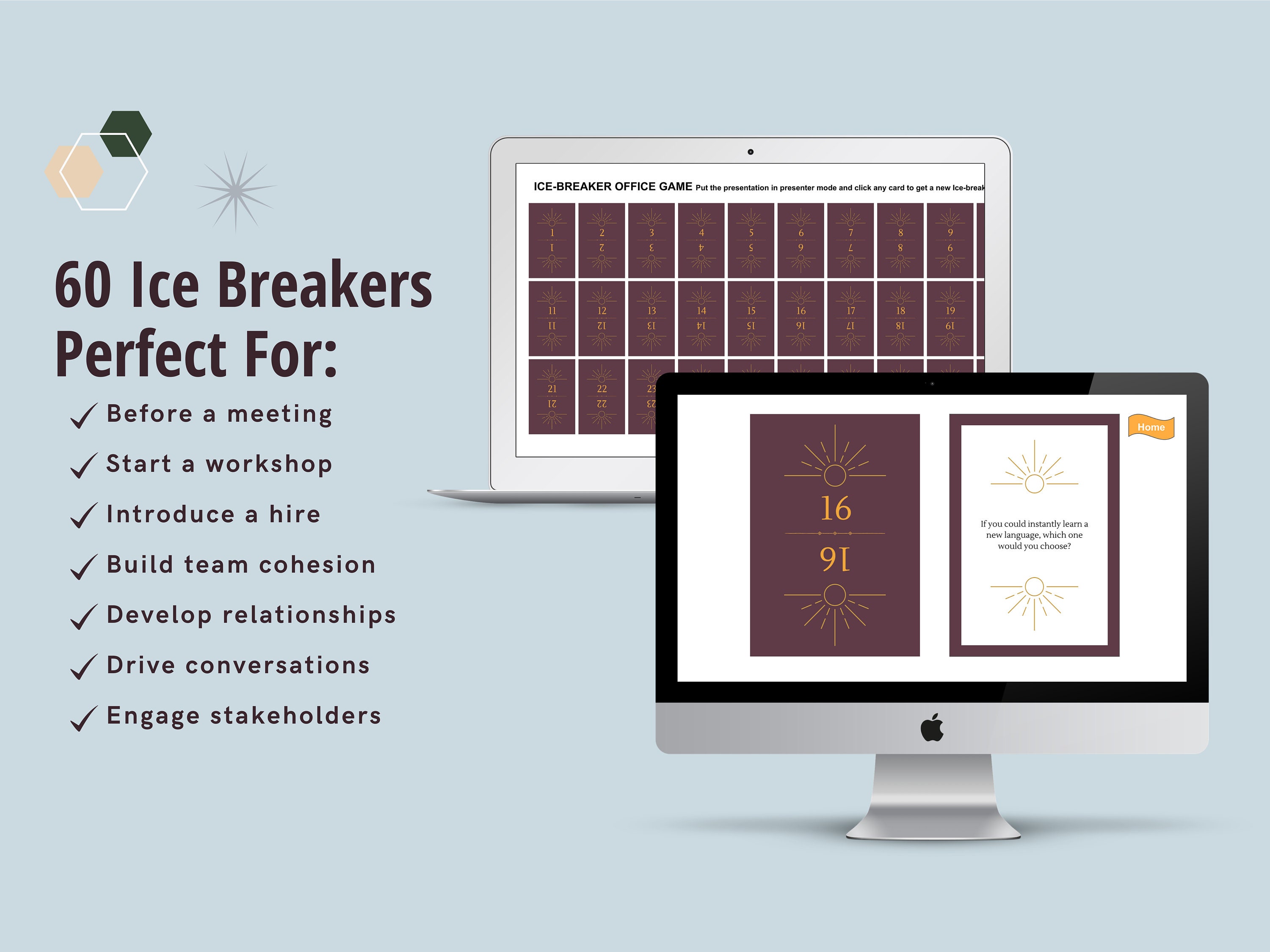 Meeting Template Bundle Deal, Team Building Activity + Strategic ...