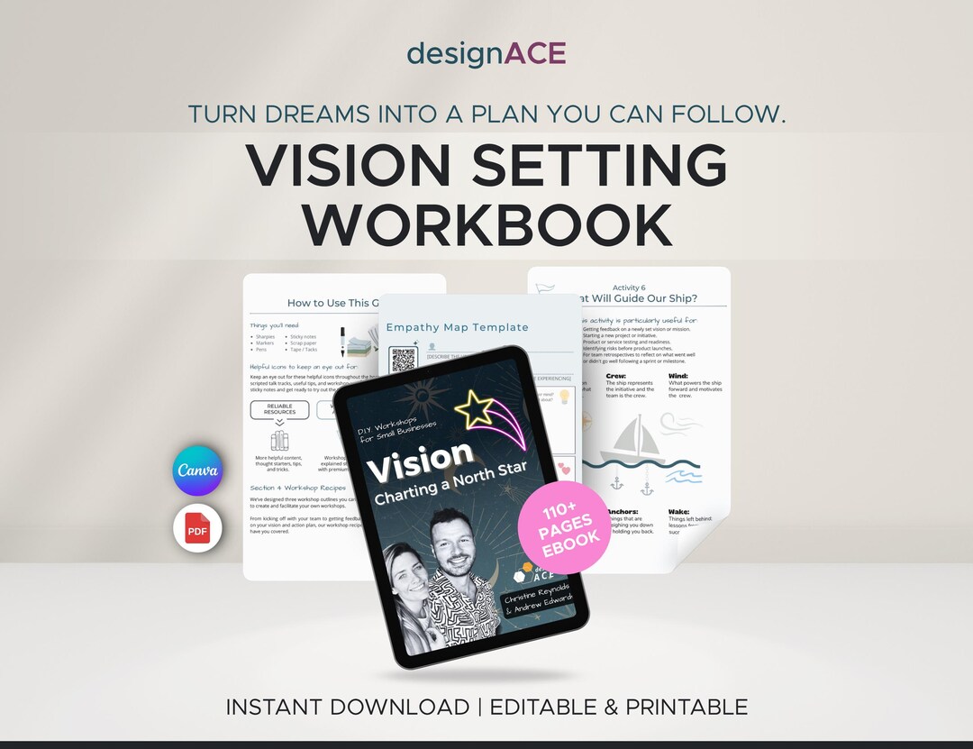 2025 Vision Setting Workbook: Small Business Clarity Guide (printable ...