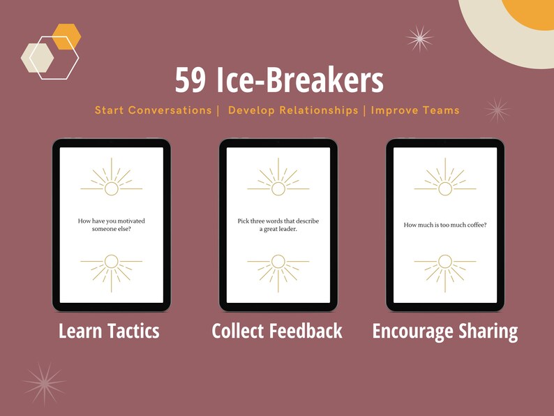 60 Slide Powerpoint Icebreaker Office Game, Google Slides, Team ...