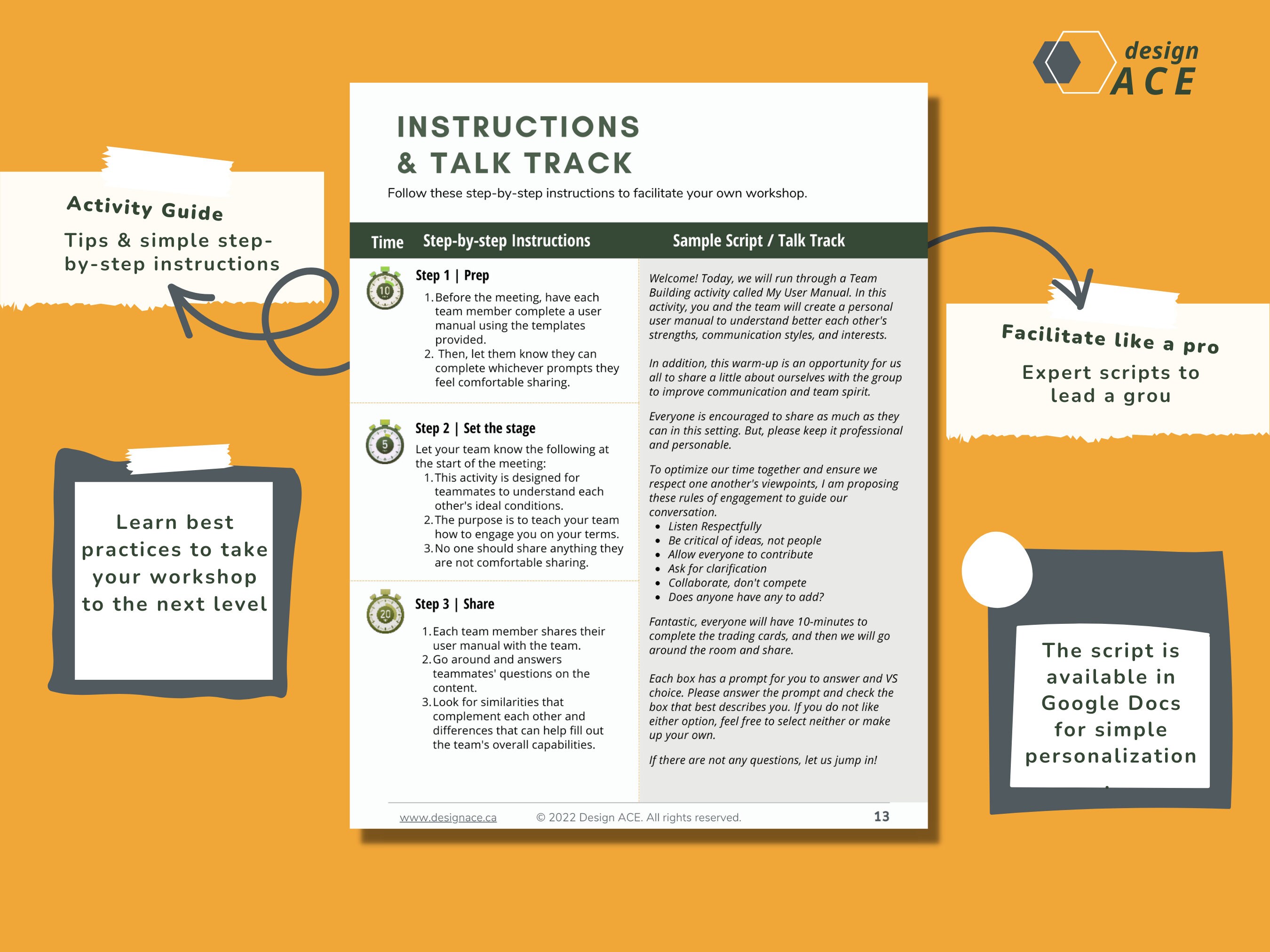 Team Building Activity Bundle, Games for Work, Templates, in PDF ...