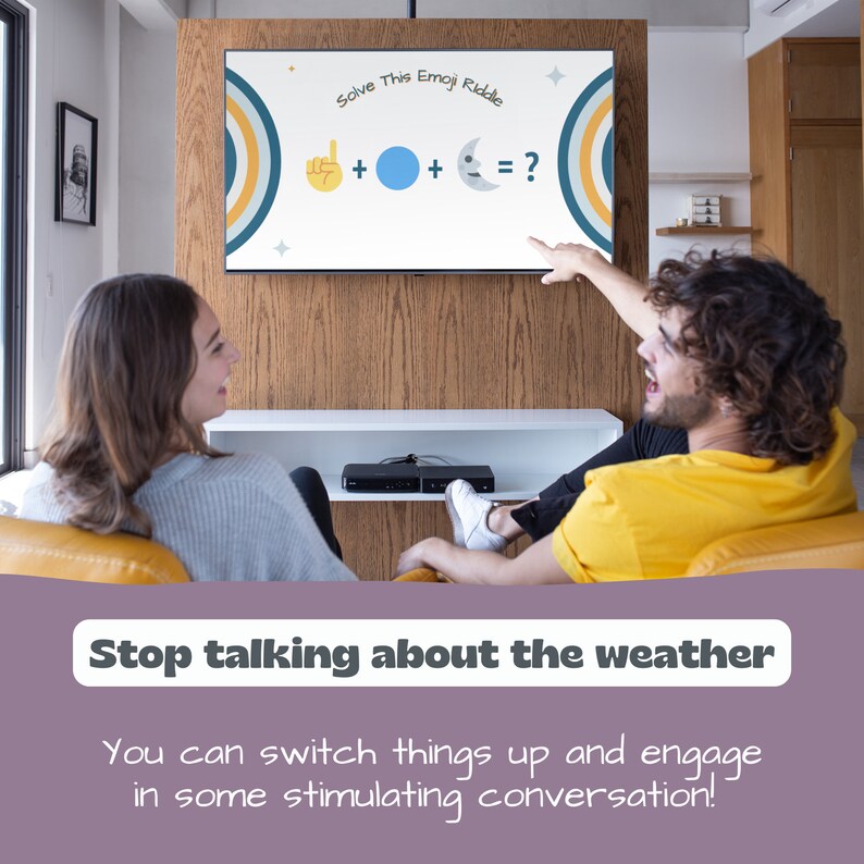 Emoji Riddle Team-building Icebreaker Game | Customizable Canva ...