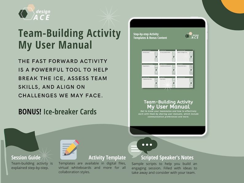 Team Building Activity for Work My User Manual Templates in - Etsy