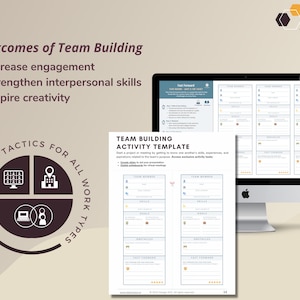 Team Building Activity for Work, Goal Planning, Templates, in PDF ...