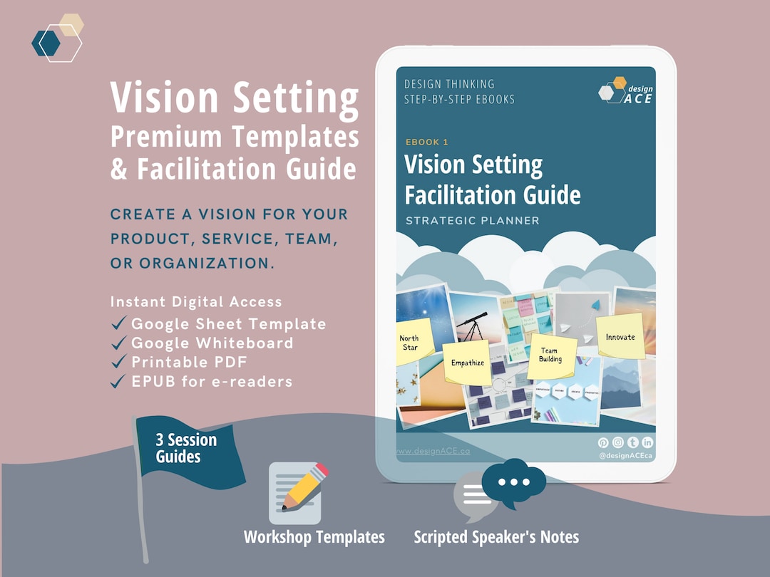 Strategic Planner, Vision Setting, Facilitation Guide, 2024 - Etsy