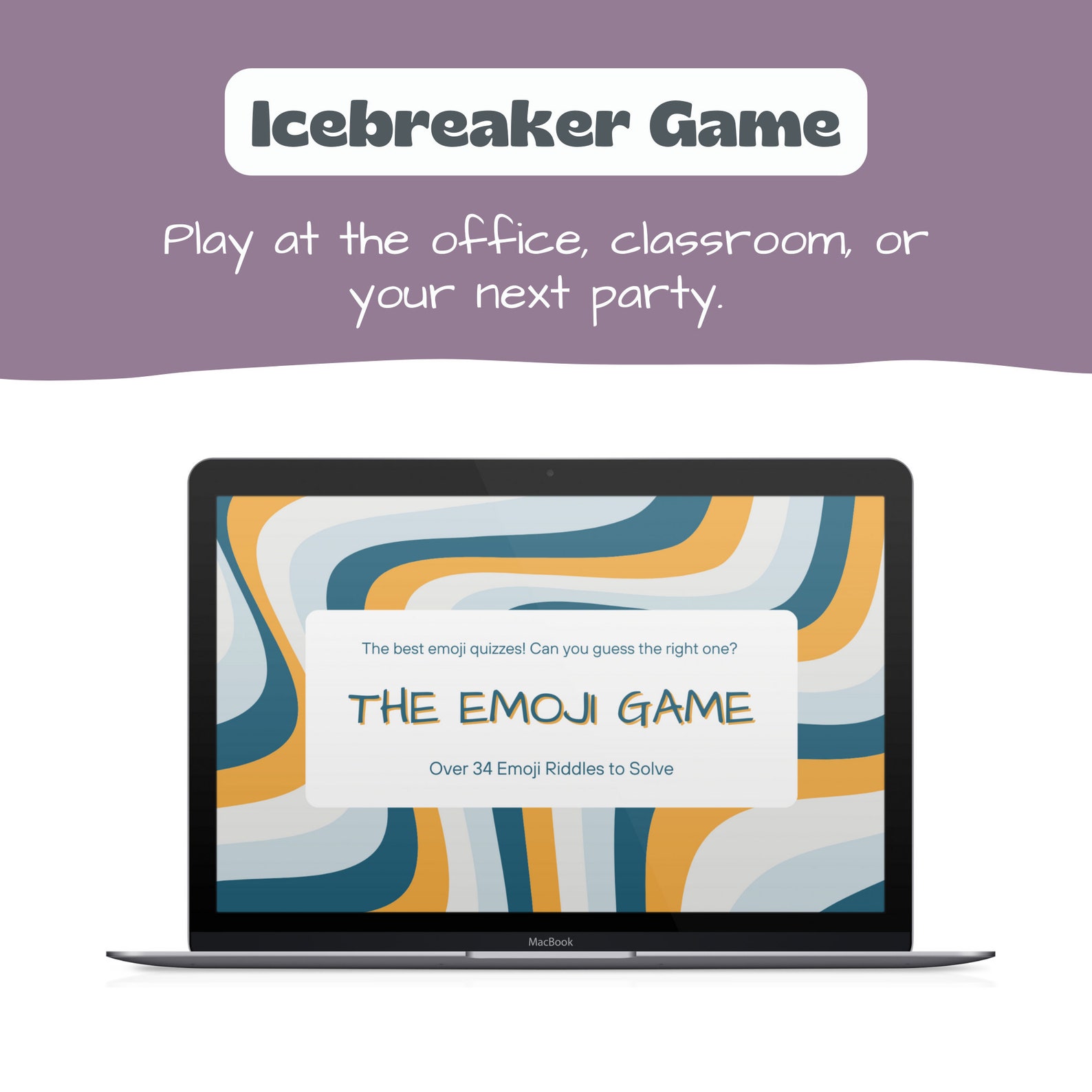 Emoji Riddle Team-building Icebreaker Game | Customizable Canva ...
