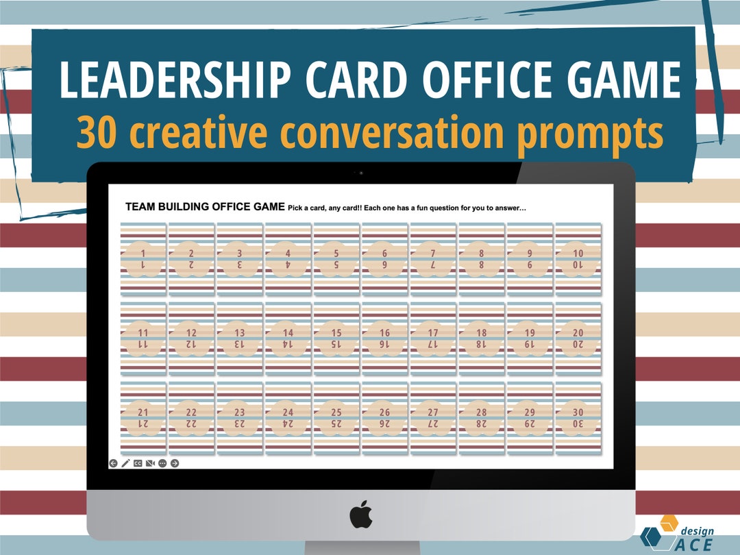 Leadership Cards Office Game Powerpoint PDF Google Slides - Etsy