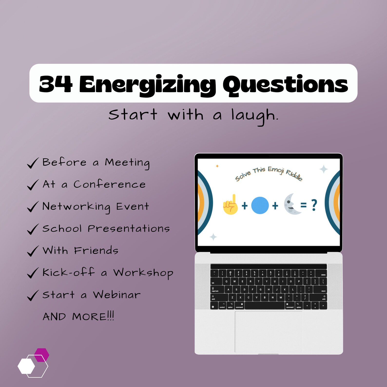 Emoji Riddle Team-building Icebreaker Game | Customizable Canva ...
