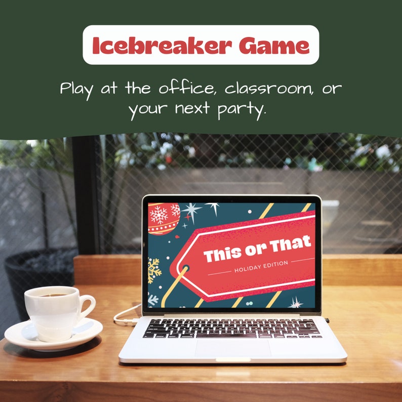 Holiday Team-building Icebreaker Game "this or That" | Instant Download ...