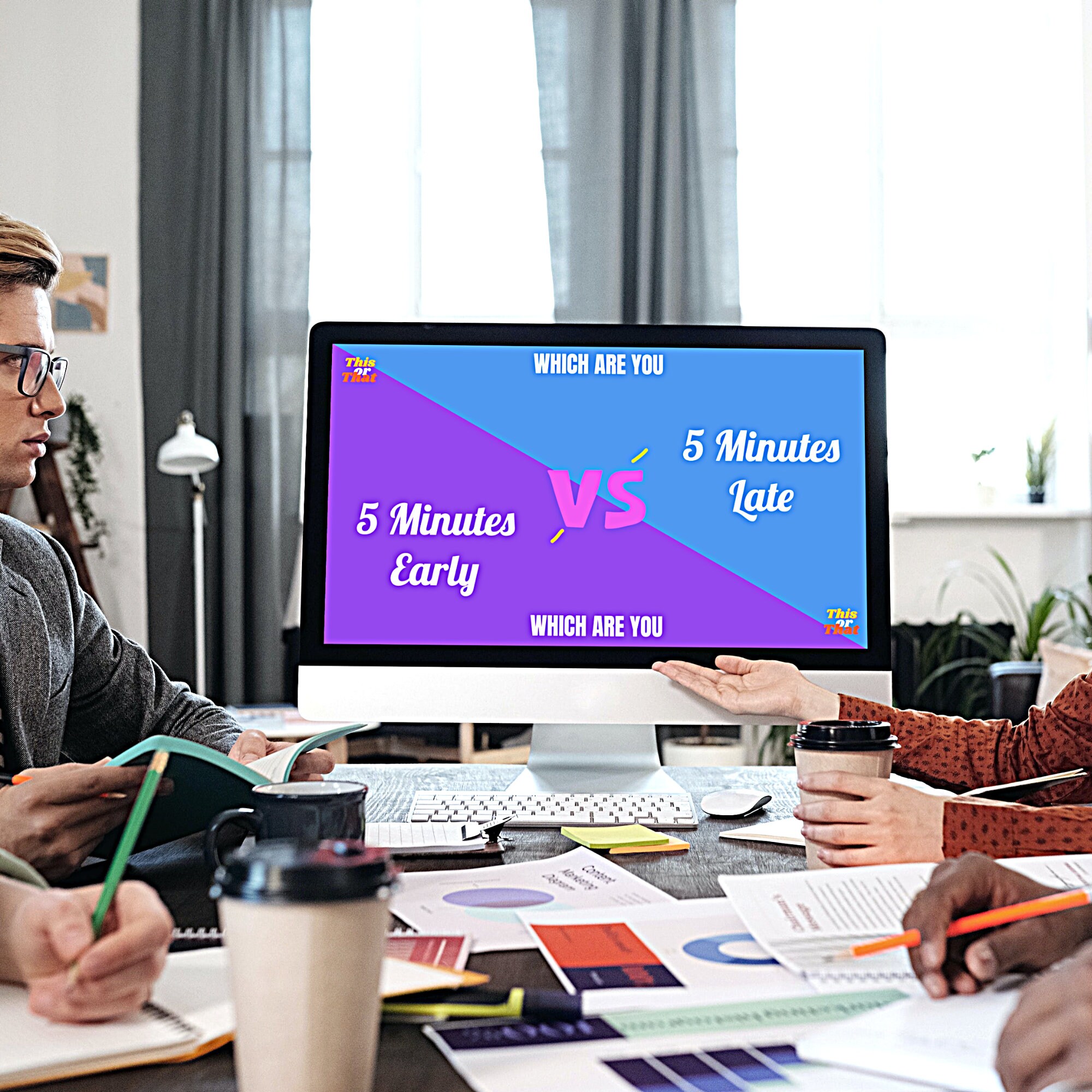 Team-building Icebreaker Office Game "this or That" | Powerpoint ...