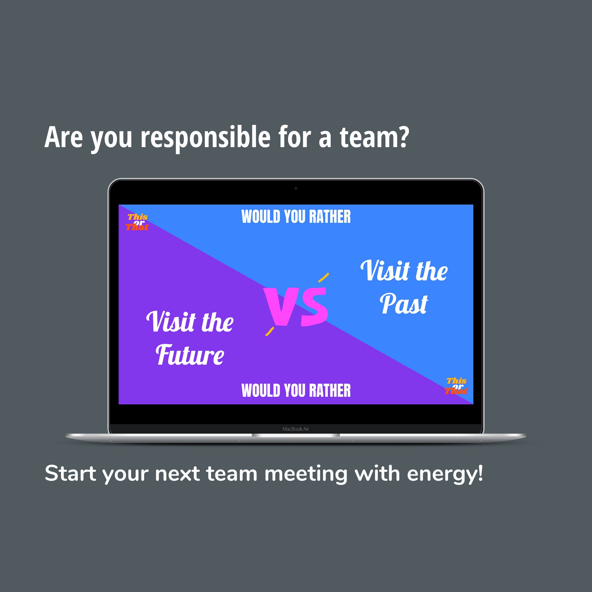 Icebreaker Office Game "this or That" | Team-building | Powerpoint ...