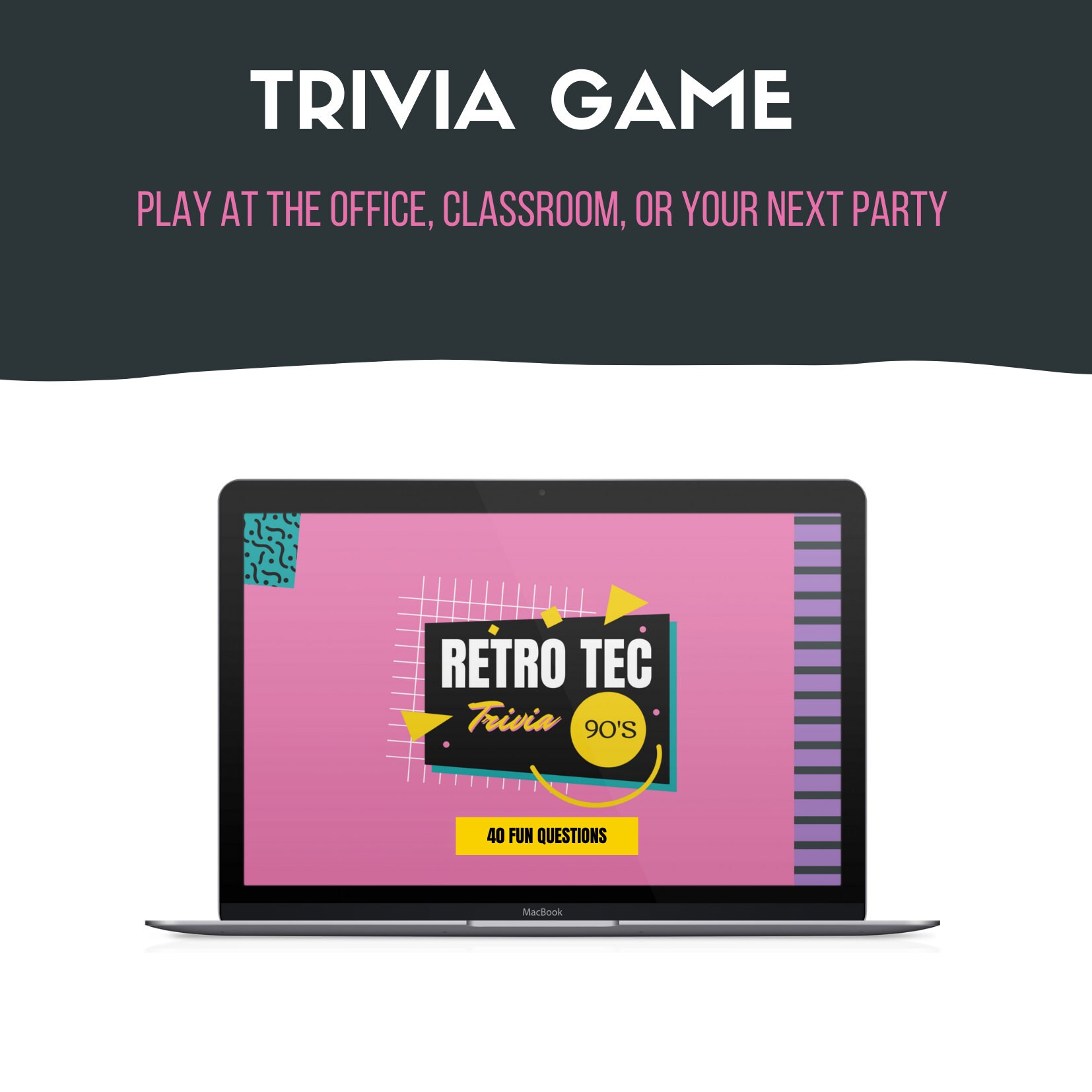 Icebreaker Office Game retro 90s Trivia Team-building Powerpoint ...