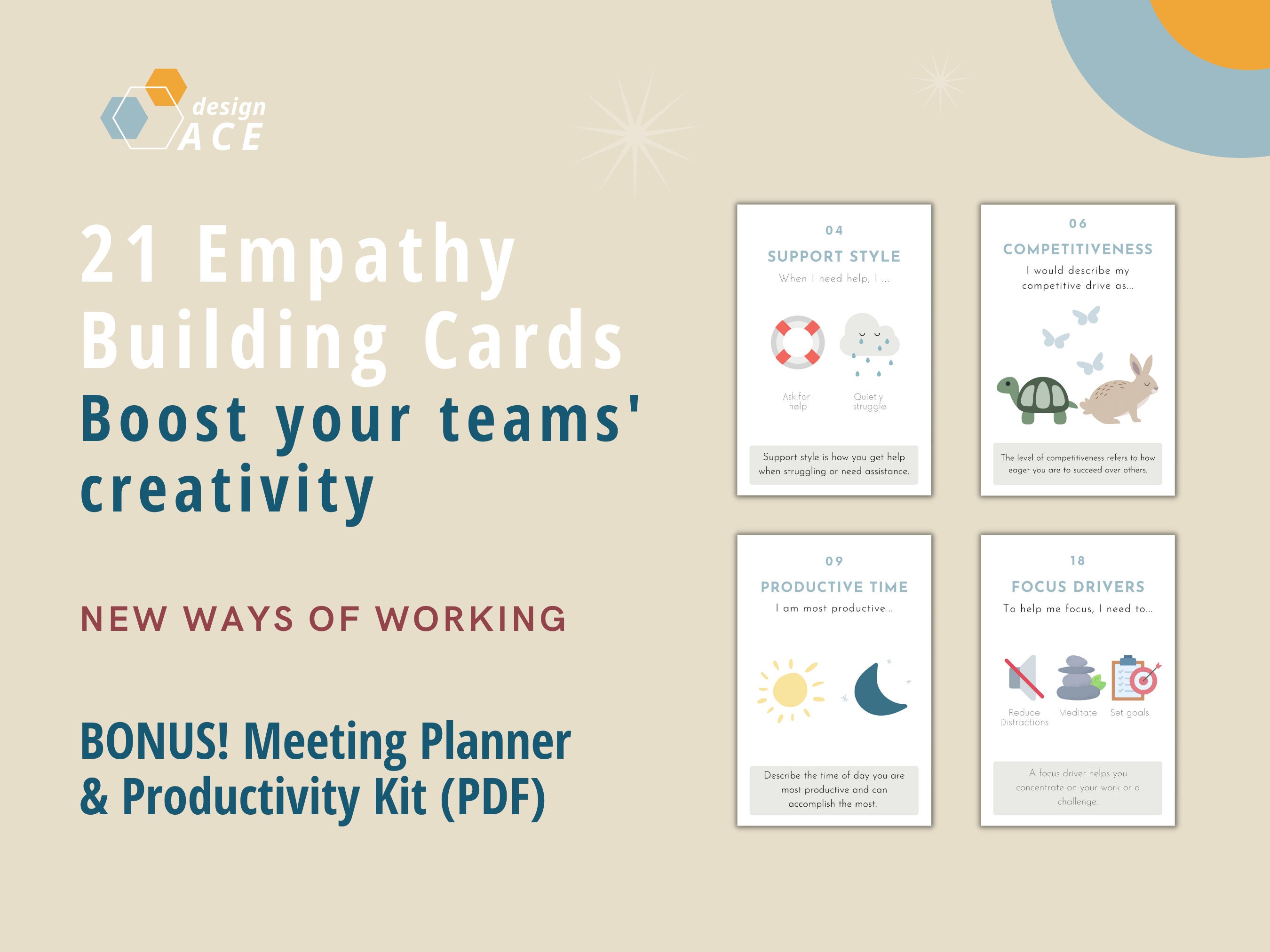 Conversation Cards, 21 Empathy Builders Cards, Icebreaker Cards ...