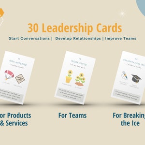 Conversation Cards, 21 Empathy Builders Cards, Icebreaker Cards ...